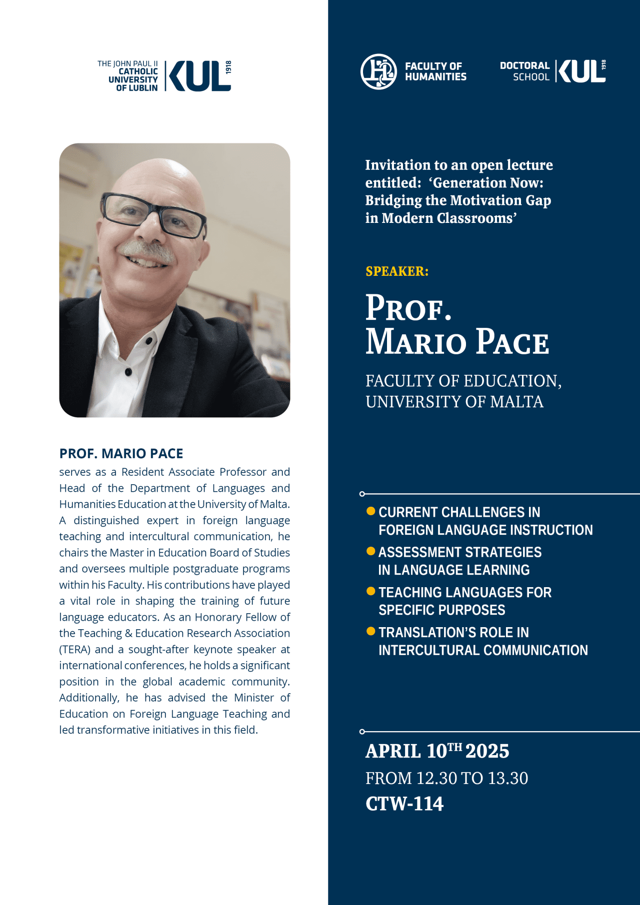 AKTUALNOŚCI | Szkoła Doktorska KUL